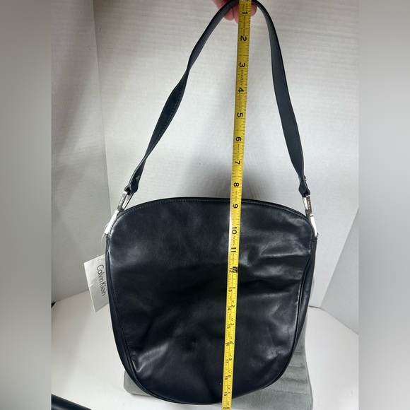 Bags | Calvin Klein Awc00128 Soft Nappa Shoulder Bag Blank | Poshmark